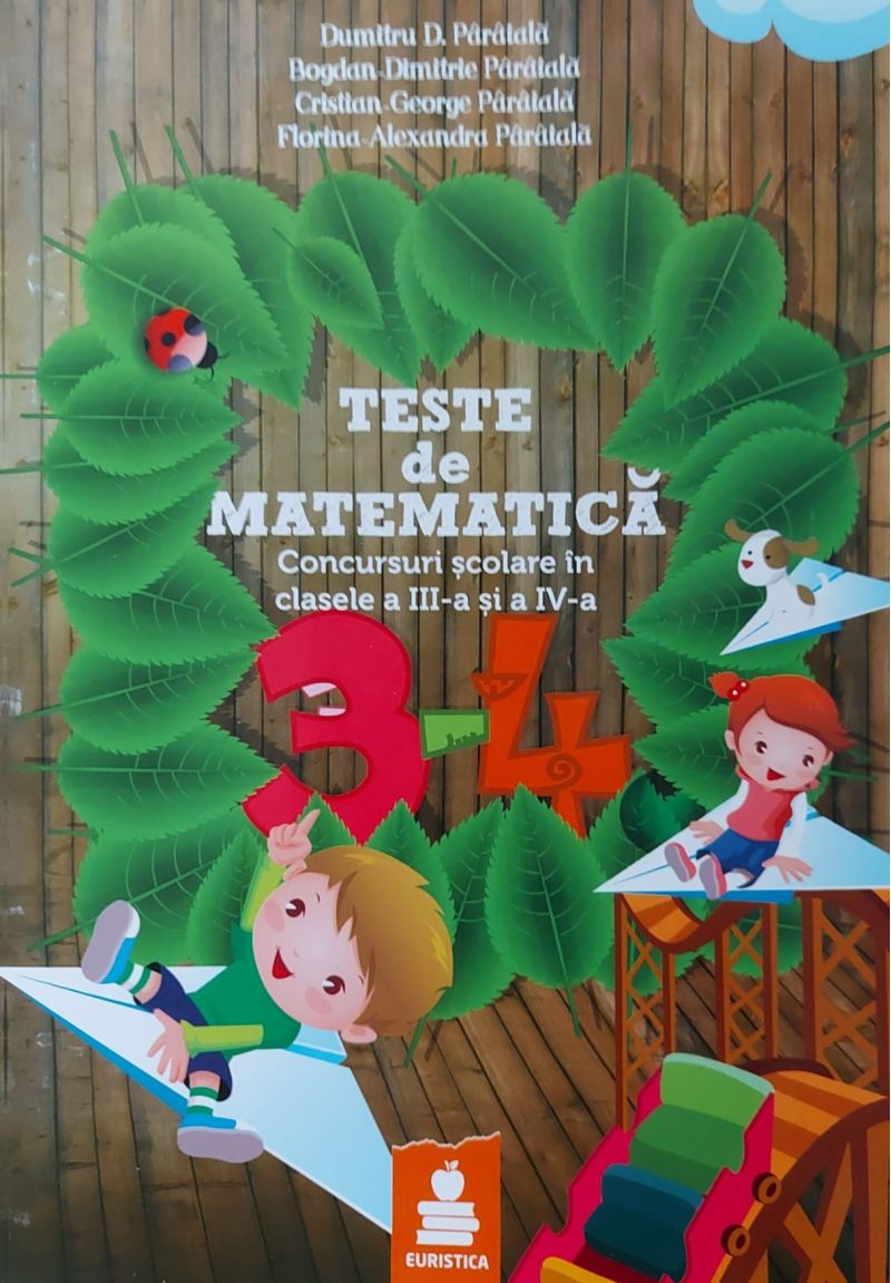 Teste de matematică. Concursuri școlare. Clasele III-IV - eVitalShop